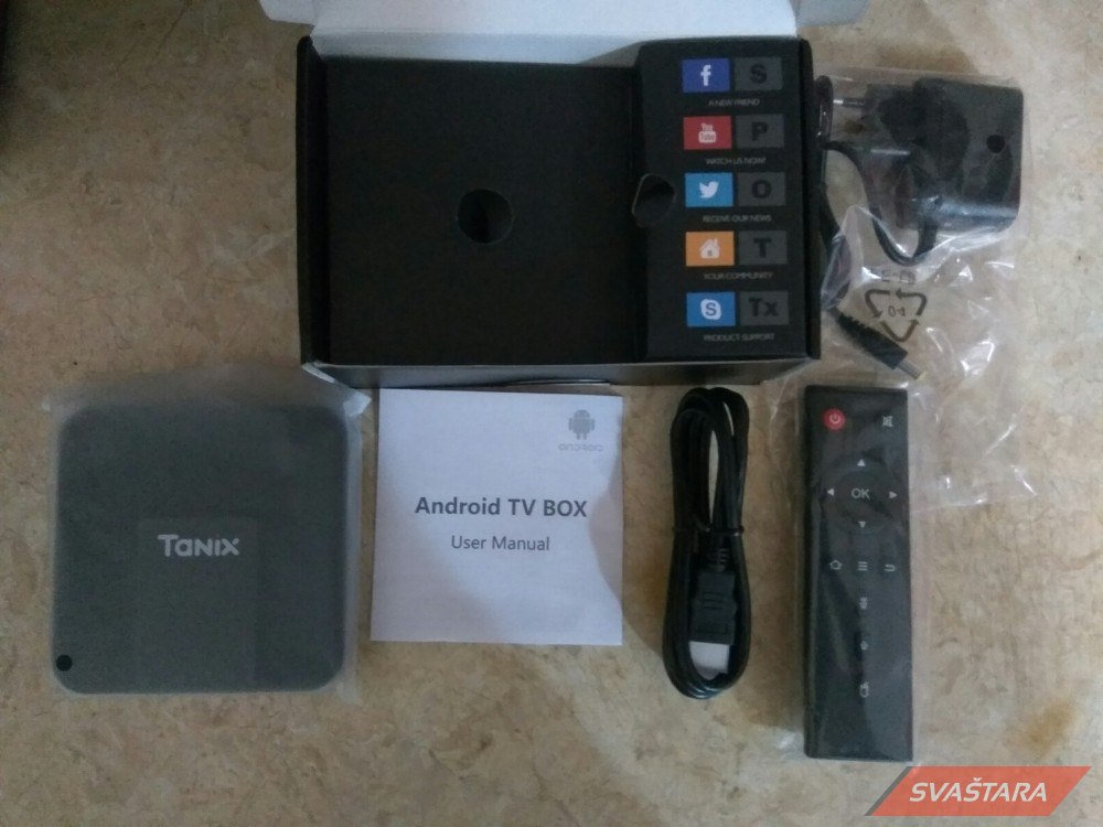 Android smart TV BOX - TANIX TX3 - v.7.1.2