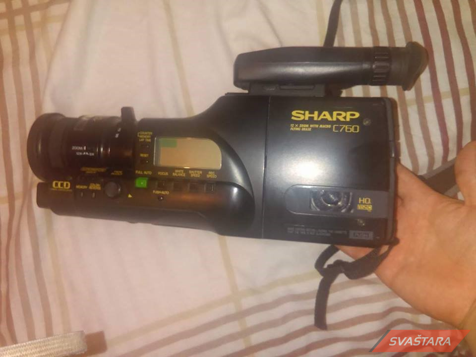 KAMERA VHS/C SHARP VL-C760S
