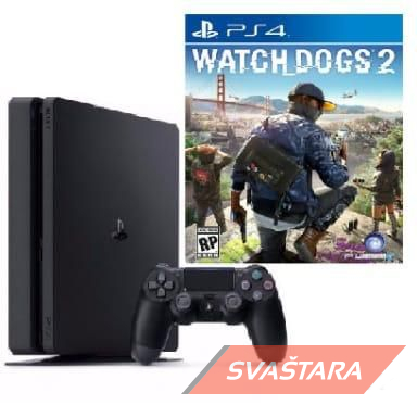 SonyPlayStation 4 + Whats Dogs 2