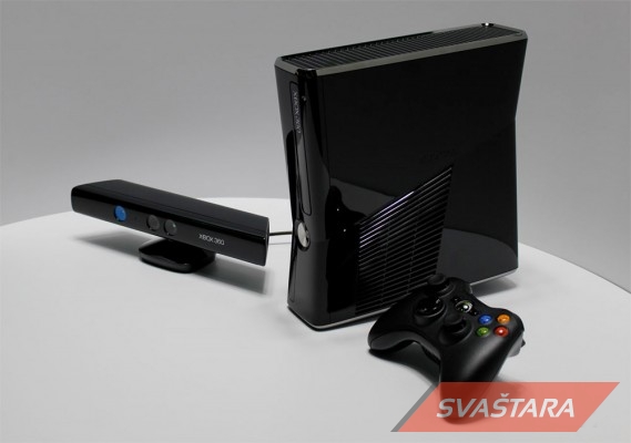 Xbox360+kinetic+30igara+2bezicna kontrolora