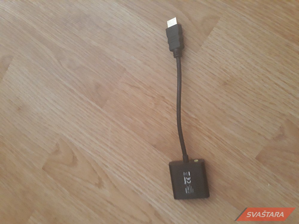 Adapter konvertor HDMI na VGA muško/ženski