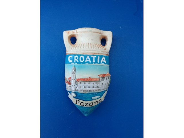 Magnet za frižider Fažana, Istra, Hrvatska