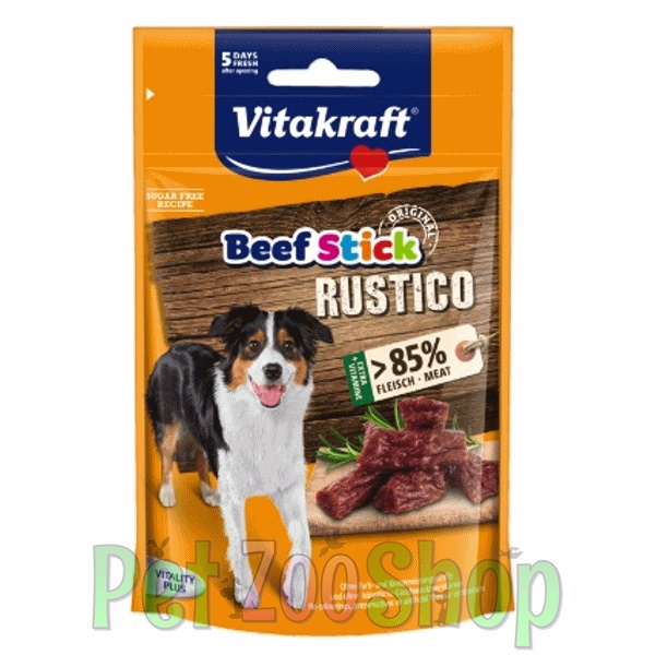 Poslastica Rustiko Beef Stick® Vitakraft 55g