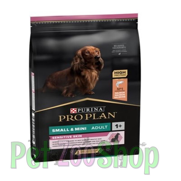 Purina Pro Plan Small&Mini Sensitive Skin Losos Adult OptiDerma