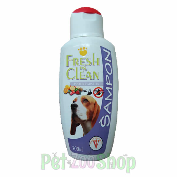Šampon protiv parazita Fresh’n’Clean, 200 ml