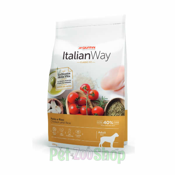 Giuntini Italian Way: Hrana za pse Maxi Adult, Piletina i Pirinač