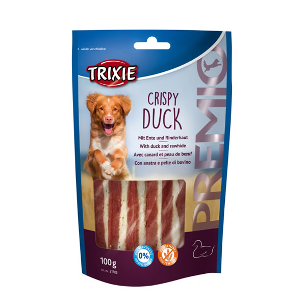 Trixie: Poslastica za pse PREMIO Crispy Duck, 100 gr