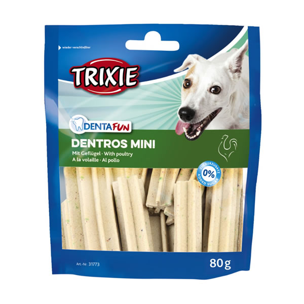 Trixie: Poslastica za pse Dentros Mini, 80 gr