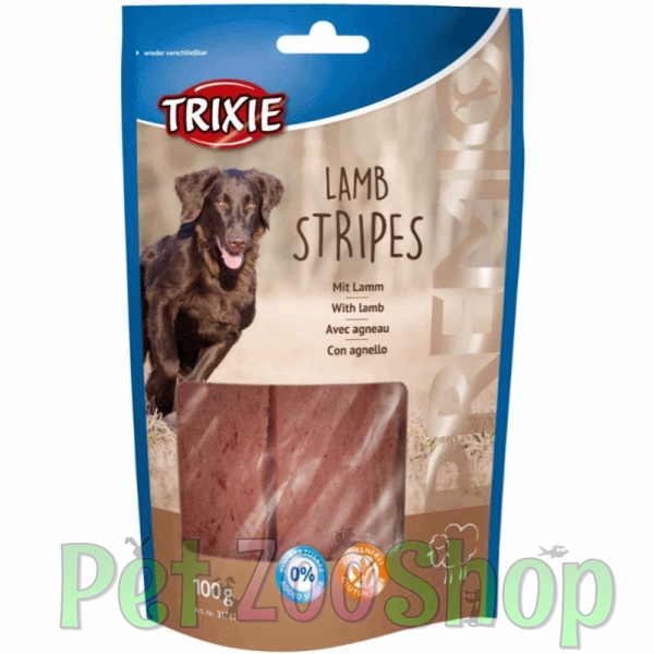 Trixie: Poslastica za pse Stripes sa Jagnjetinom, 100 gr