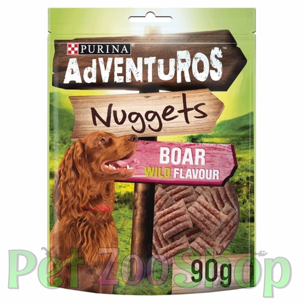 Adventuros Poslastica za pse medaljoni Nuggets, 90g