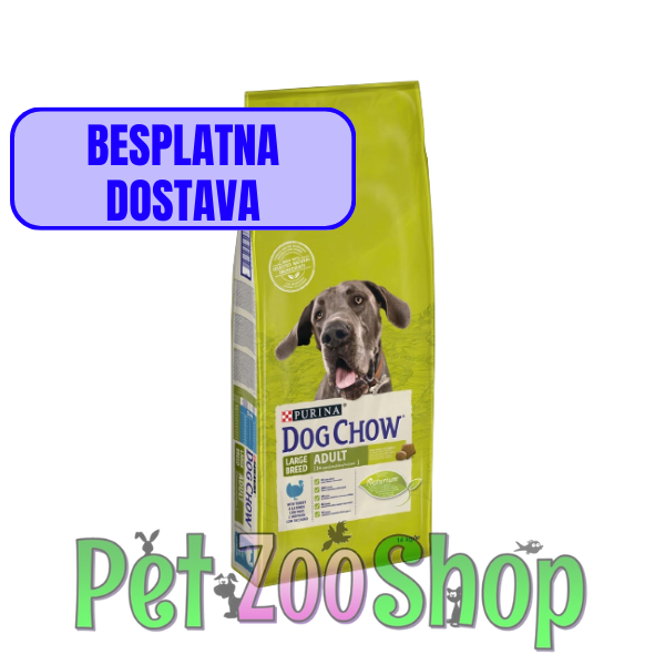 Dog Chow Hrana za pse LARGE BREED ADULT, 14 kg