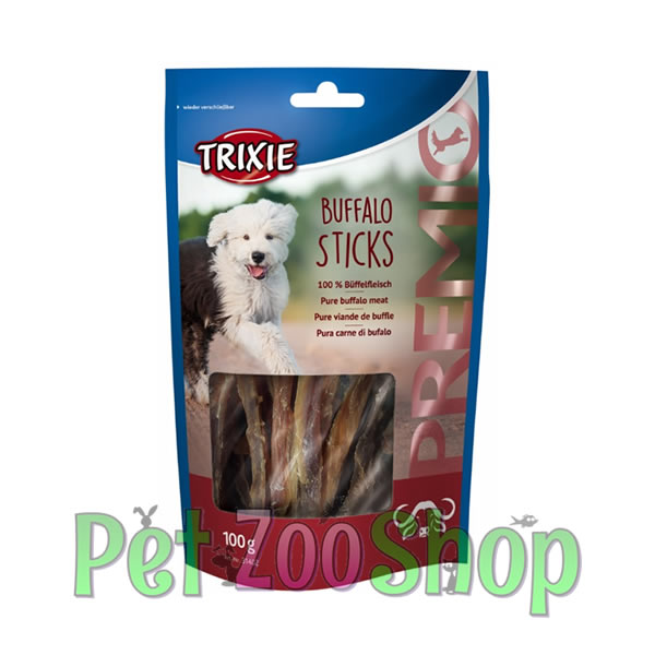 Trixie: Poslastica za pse Buffalo Sticks, 100 gr
