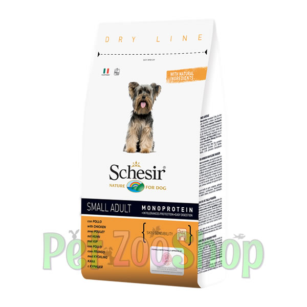 Schesir: Hrana za odrasle pse malih rasa Small Dog Piletina