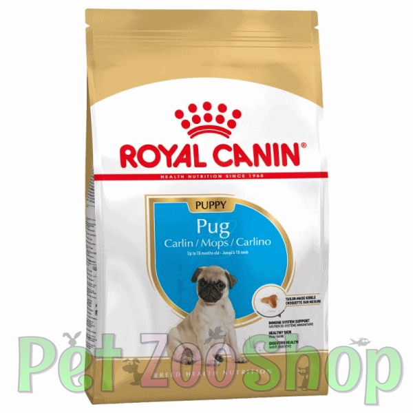 Royal Canin Hrana za štence rase mops Pug Puppy, 1,5 kg