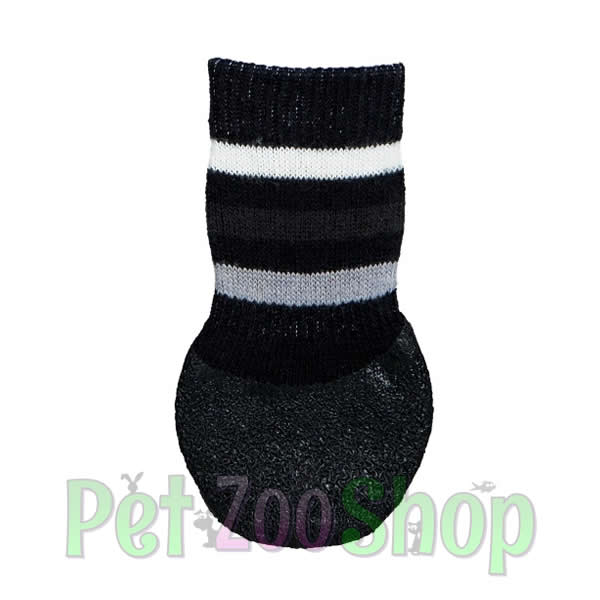 Trixie: Zaštitne čarape za pse Non Slip, crne/više veličina