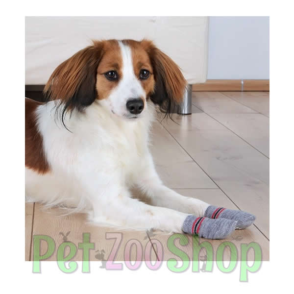Trixie: Zaštitne čarape za pse Non Slip, sive/više veličina