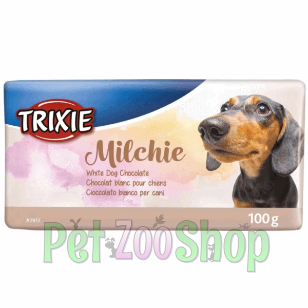 Trixie: Bela čokolada za pse Milchie, 100 gr