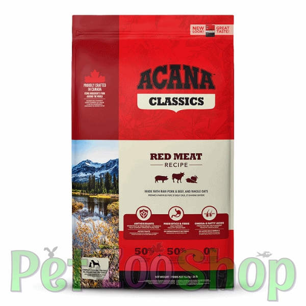 Acana Hrana za pse CLASSICS – CLASSIC RED
