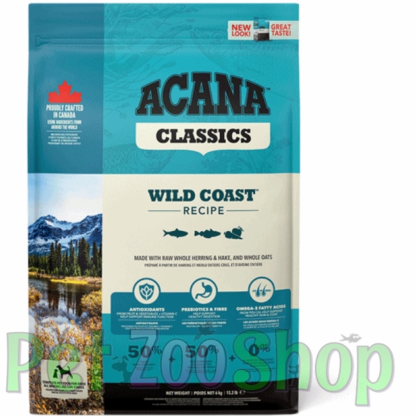 Acana Hrana za pse CLASSICS – WILD COAST