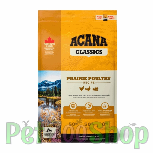 Acana Hrana za pse CLASSICS – PRAIRIE POULTRY