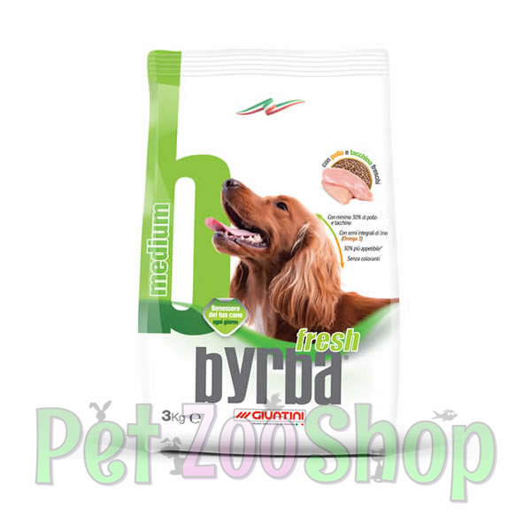 Giuntini Pet Byrba fresh cani medium