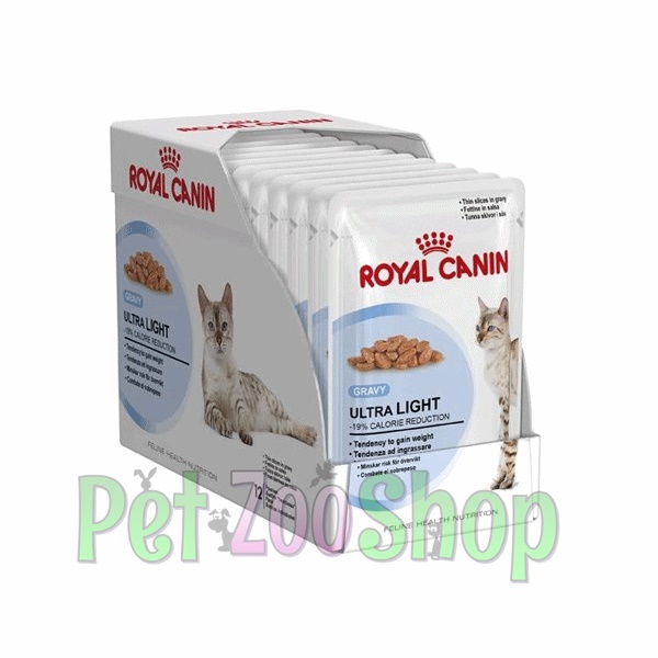 ULTRA LIGHT 10, 12 x 85 g ROYAL Canin hrana za mačke