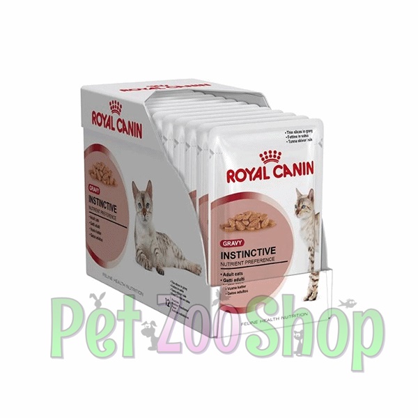 Instinctive 12 vlažna hrana za mačke 12 kom x 85 gr Royal Canin