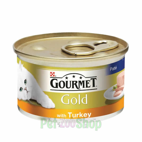Gourmet Gold: Konzerva za mačke Ćuretina mousse, 85g