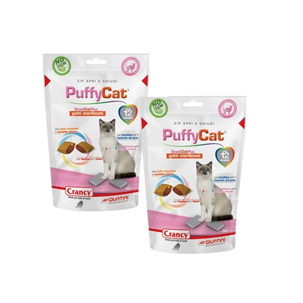 Giuntini Pet Crancy Puffy Cat Sterilized, 60g