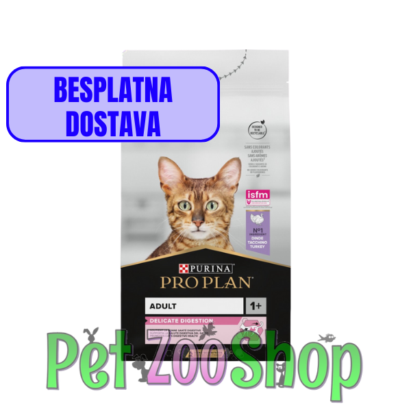 Pro Plan Delicate sa ćuretinom, hrana za mačke Purina