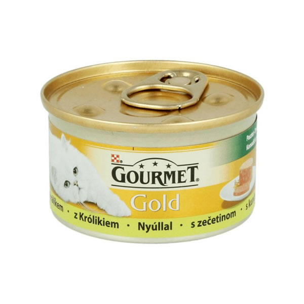 Gourmet Gold: Konzerva za mačke Zečetina pate, 85g