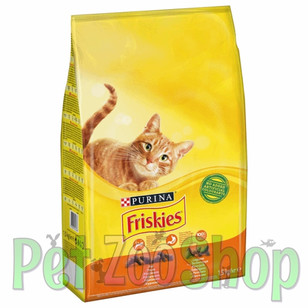 Friskies Hrana za mačke Adult s piletinom i povrćem 10 kg