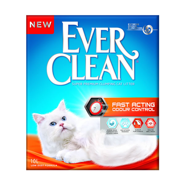 Ever Clean: Pesak (posip) za mačke Fast Acting ,Odour Control