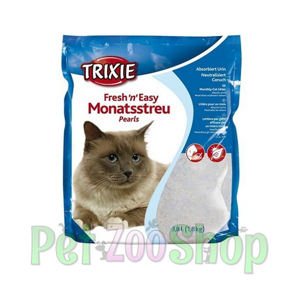 Trixie: Silikonski pesak (posip) za mačke Pearls