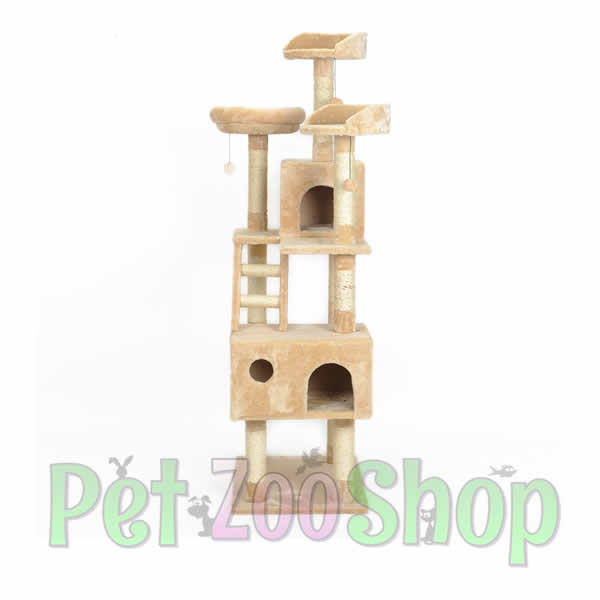 Hoopet: Penjalica/grebalica/kućica za mačke, 80x50x173 cm