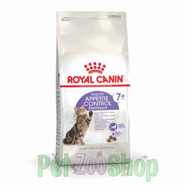 Royal Canin: Hrana za starije mačke STERILISED APPETITE CONTROL +7