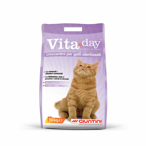 Giuntini Pet Hrana za mačke Vita Day – Sterilizzati, 10kg