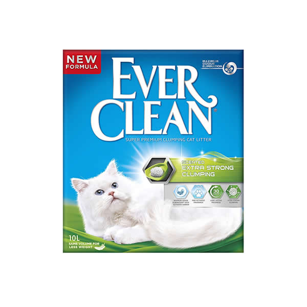 Ever Clean Pesak (posip) za mačke Extra Strong, Scented