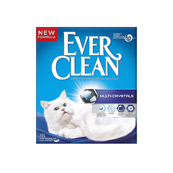 Ever Clean Pesak (posip) za mačke MultiCrystals CarbonPlus