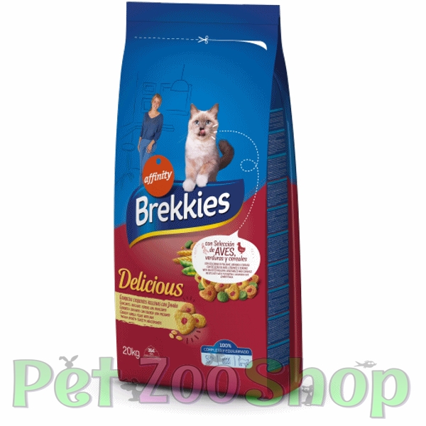 Brekkies Cat Delicious Meat 20 kg