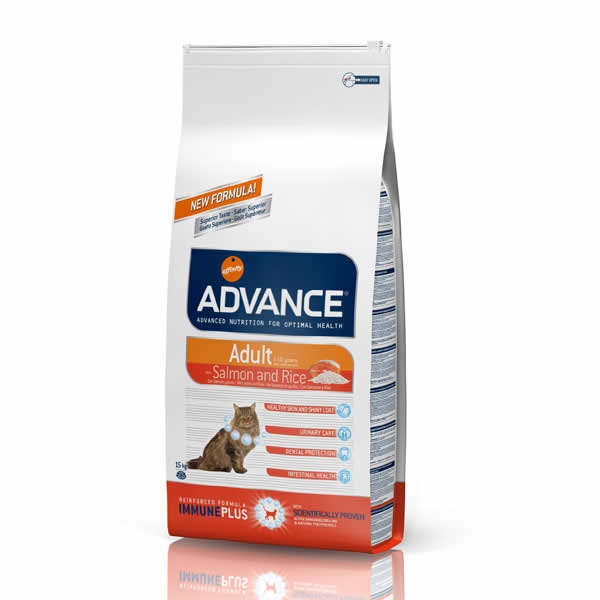 Advance Cat Adult S&R, losos i pirinač 15kg