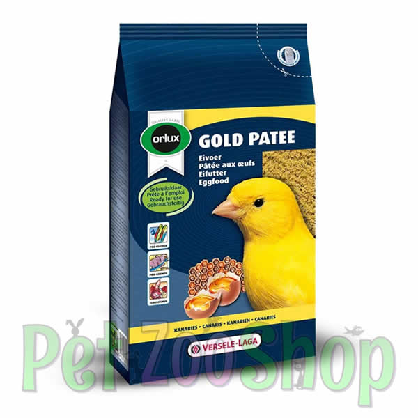 Versele-Laga/Orlux: Meka hrana za žute kanarince Gold Patee Yellow 250g
