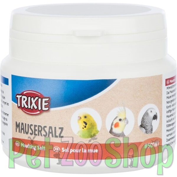 Mineralna so za bolji rast perja Mausersalz Trixie 100g