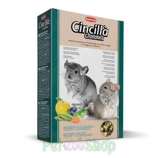 Padovan: Hrana za činčile Grandmix Cincillà, 850 g