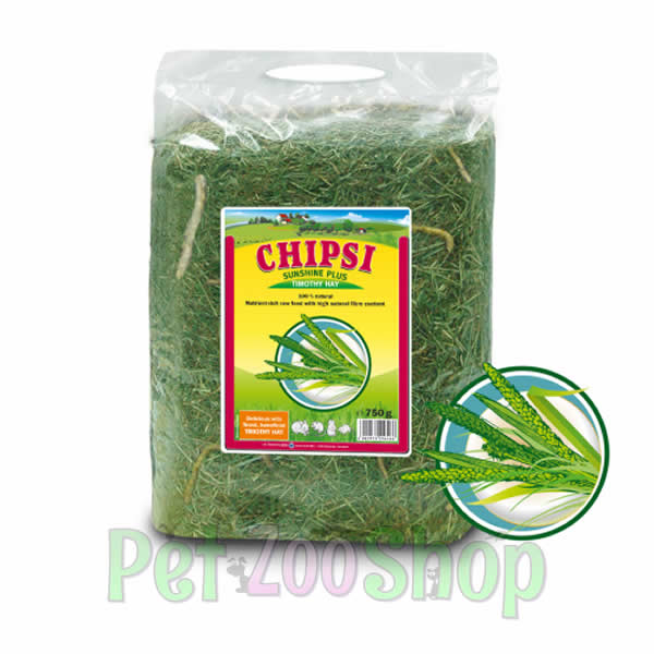 Chipsi Seno za glodare Timothy Hay, 800g