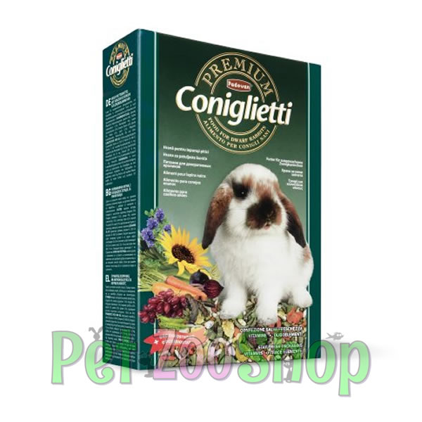 Padovan: Hrana za zečeve Premium Coniglietti, 500 g