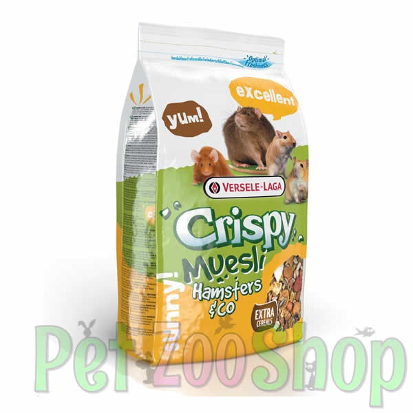 Hrana za hrčka i ostale male glodare Crispy Muesli Hamsters & Co Versele Laga