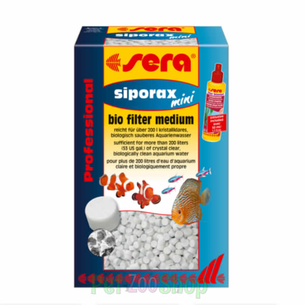 Sera bio filter Siporax Mini Professional, 35 gr