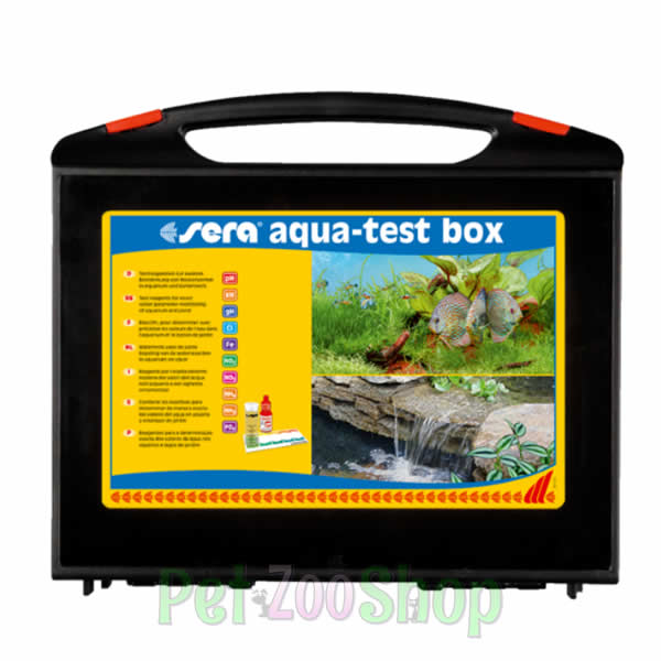 Sera Aqua test box, set testova za vodu