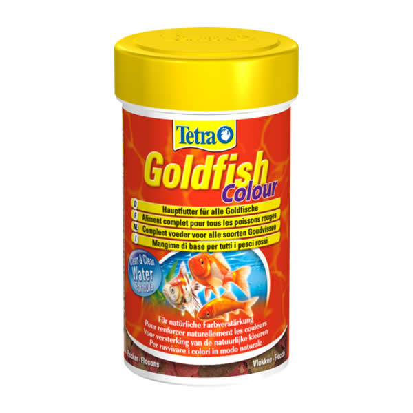 Tetra Hrana za zlatne ribice Goldfish Colour Flakes, 100 ml